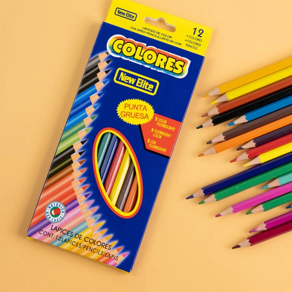 12 Pieces Colored Pencils Bulk, Color Pencils Soft Core Coloring Penci ...