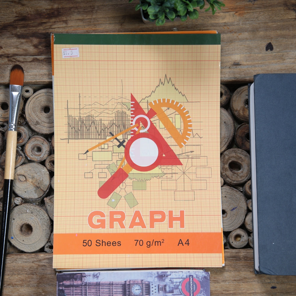 Graph Pad A4-70g-50 Sheets – My Store