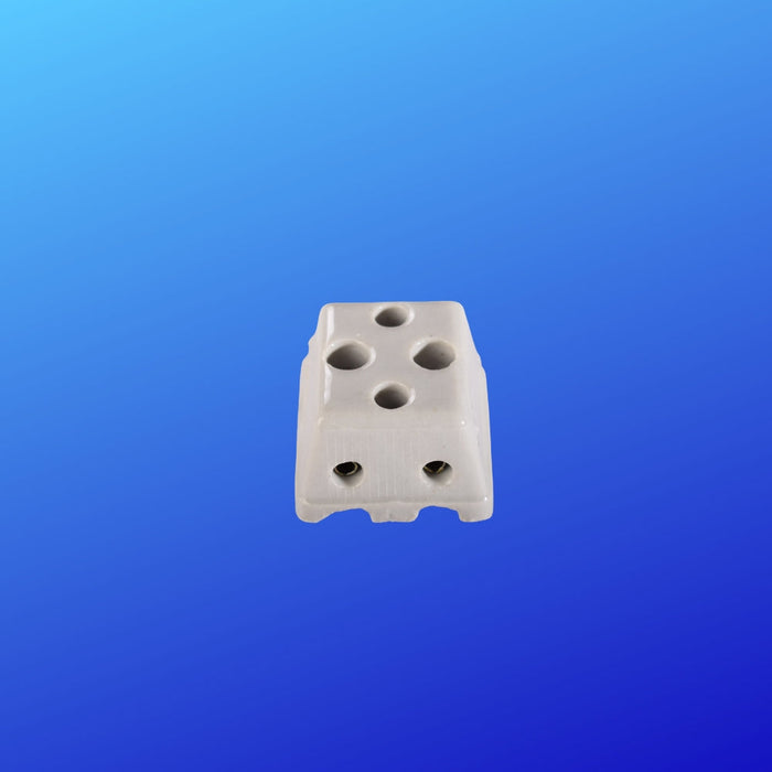 2 Way Ceramics Terminal Blocks,16A 240V High Temp Porcelain Ceramic Co ...