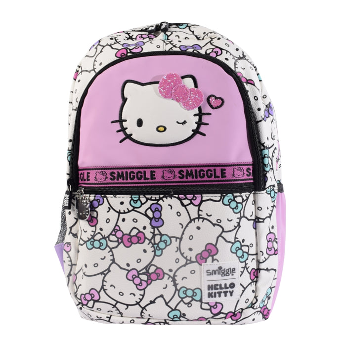 Smiggle x Hello Kitty Kids Backpack – Pink & Glitter Bow Edition – My Store