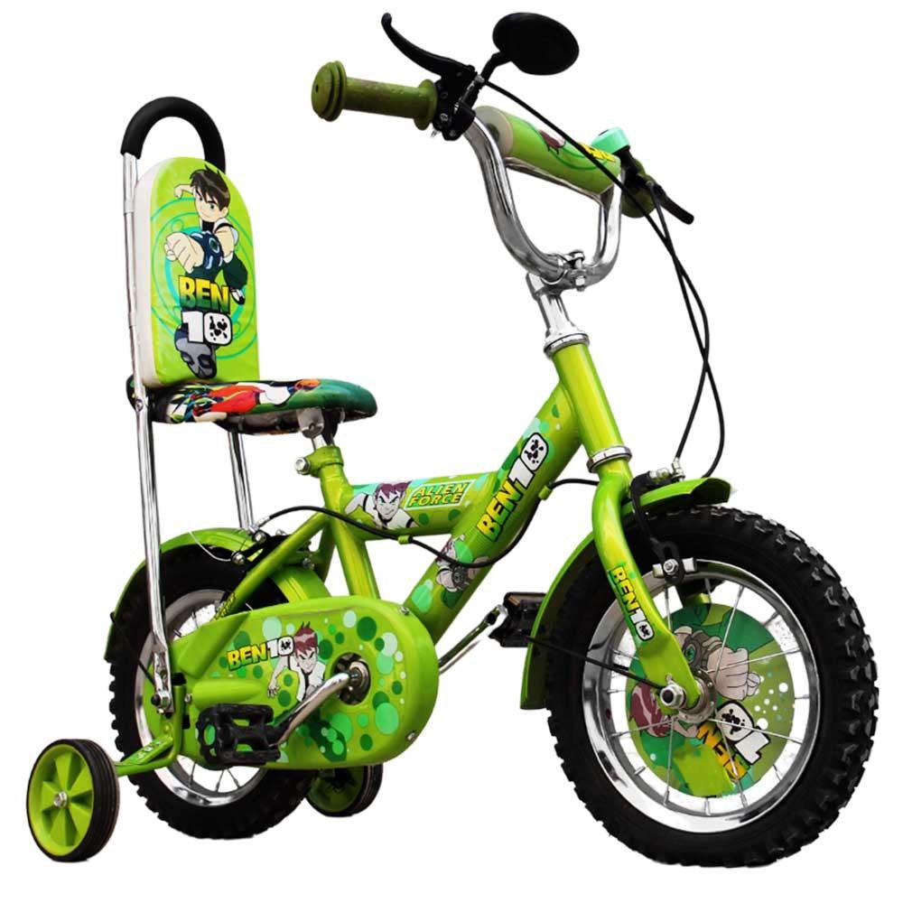 Baby Bicycle 12" Wheel With Safety Supporting Wheel Ben 10 – My Store
