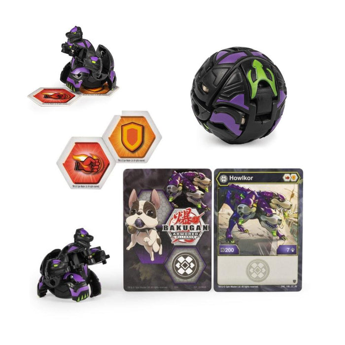Bakugan Howlkor, 2 Inch Tall Armored Alliance Collectible Action Figur ...