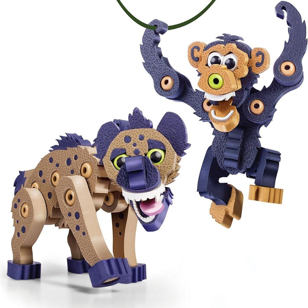 Bloco Animalia Hyena & Chimpanzee Construction Kit – My Store