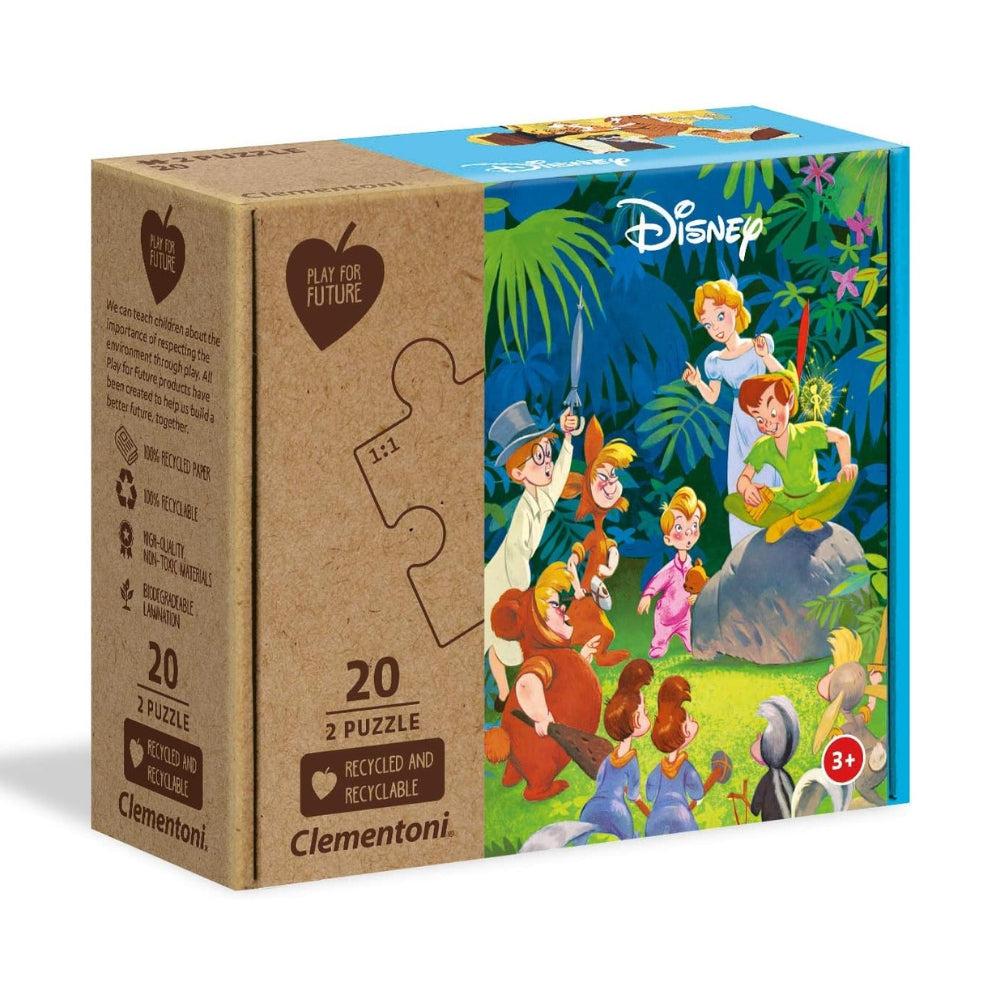 Clementoni 24774 – Disney – The Jungle Book + Peter Pan – 2×20 Pcs – M ...