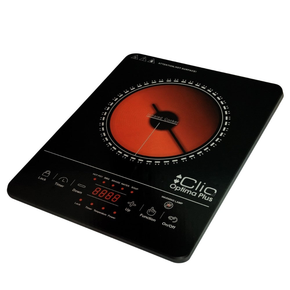 Clio Optima Plus Infrared Cooker 2000W OP-809 – My Store