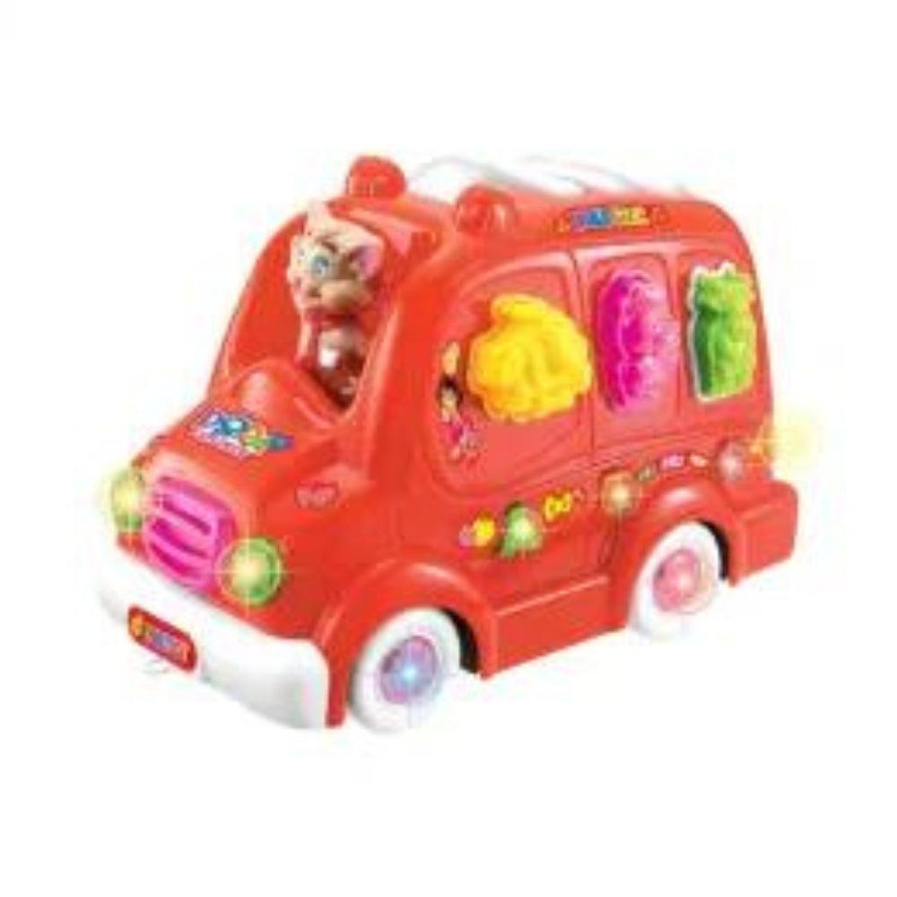 Dora Battery Operated Bump And Go Intelligent Bus With Light And Music ...