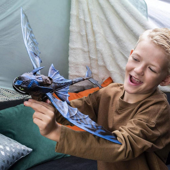 Dreamworks Dragons, Giant Fire Breathing Toothless Action Figure, 20-i ...