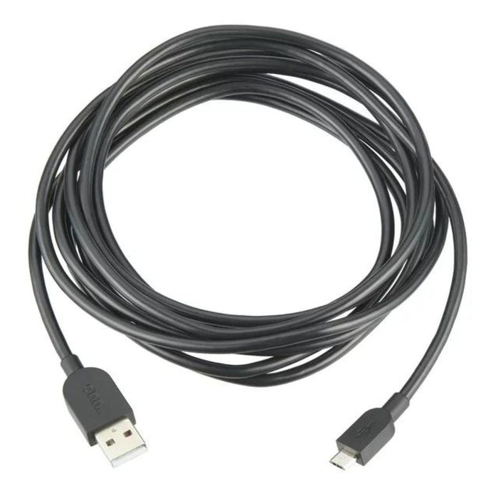 Onn. Charging Cable For The PS4 DualShock 4 Controller-10'-Black – My Store
