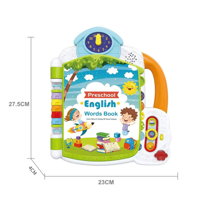 Preschool Interactive Touch Designed Learning Word Book – My Store