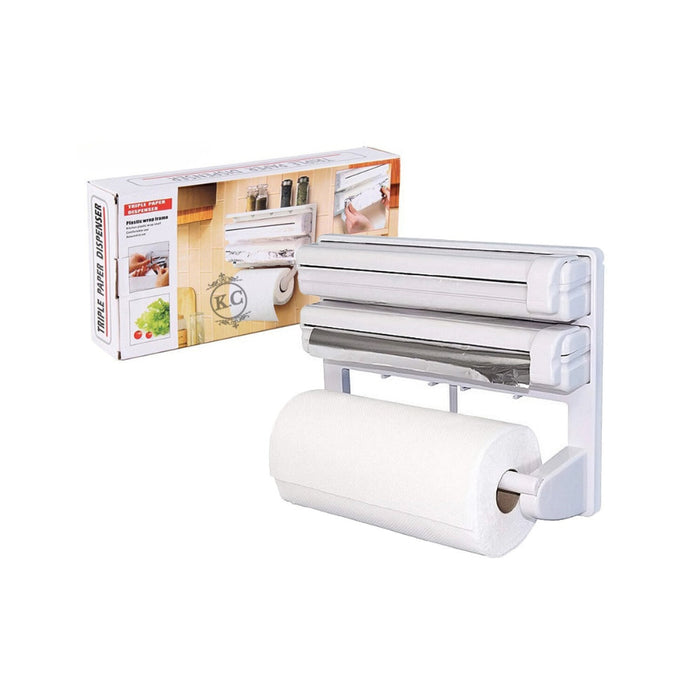 Triple Paper Dispenser Plastic Wrap frame – My Store